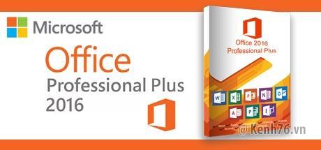 Microsoft Office 2016 Professional Plus [Portable] - Kenh76.net