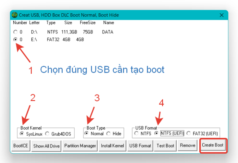 DLC Boot 2022 v4.0 – Hướng dẫn tạo USB BOOT cứu hộ máy tính - Kenh76.net